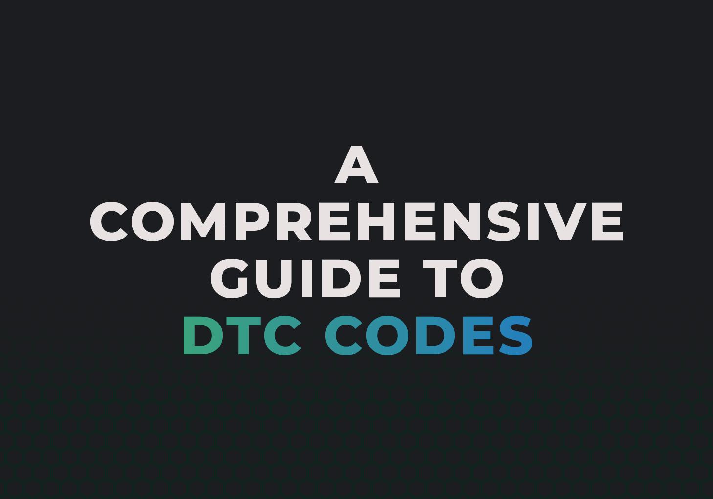 How to decode Diagnostic Trouble Codes (DTC)? – Carista