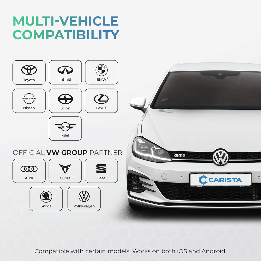 Carista Code Reader| Diagnostics & Customizations